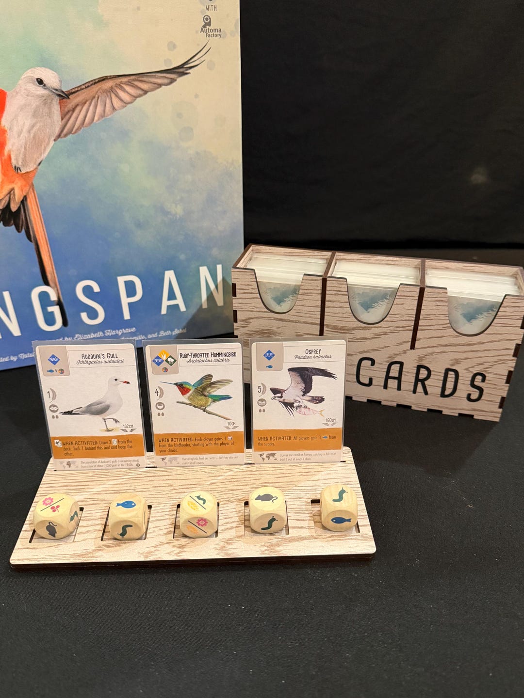 Wingspan Insert + Expansions Insert With Player Boards and More!! - Etsy