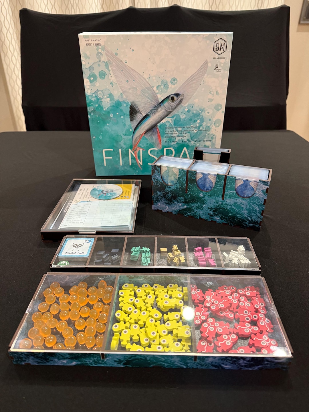 Finspan Board Game Insert - Etsy