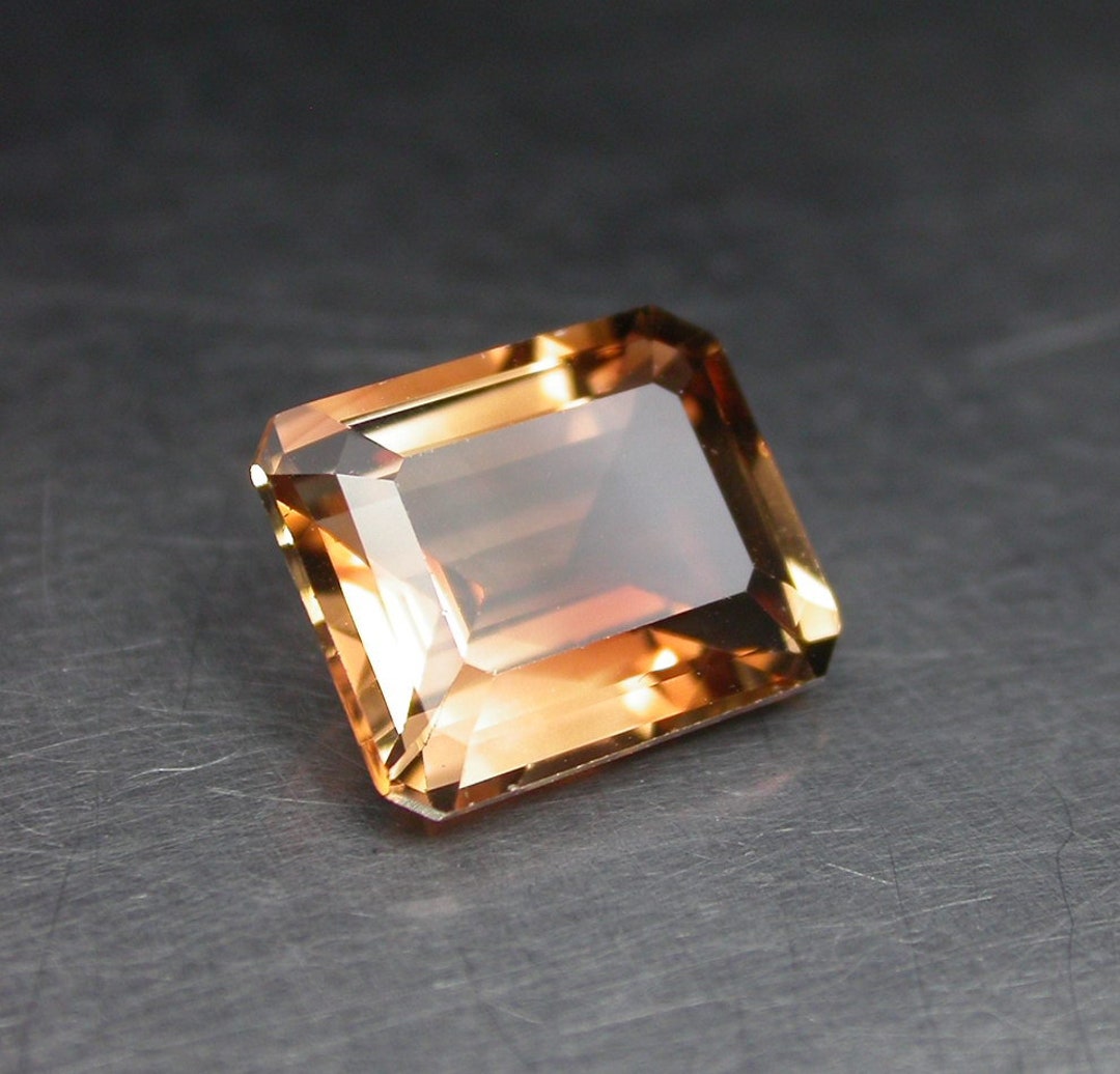 Unheated 12 X 10 Mm. Genuine Imperial Topaz Gem Type Natural - Etsy