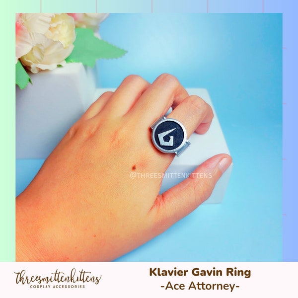 Ace Attorney Rings - Etsy