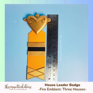Fire Emblem: Three Houses House Leader Cosplay Badge - Etsy