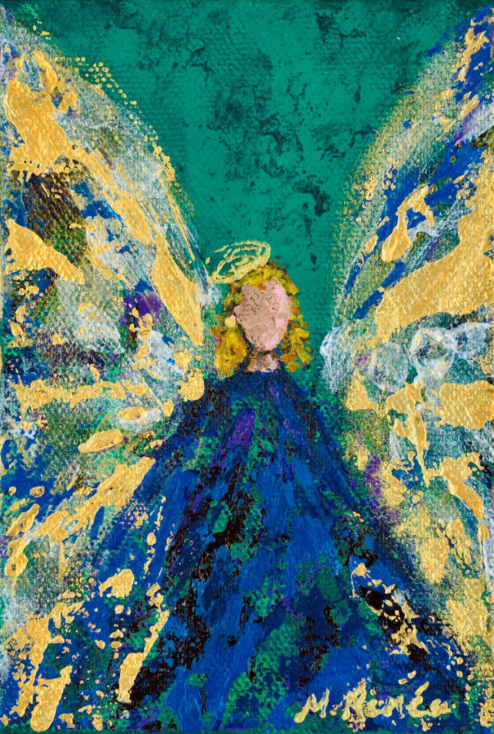 ANGEL NOTE Cards/set of Blank Cards With Envelopes/blank Inside ...