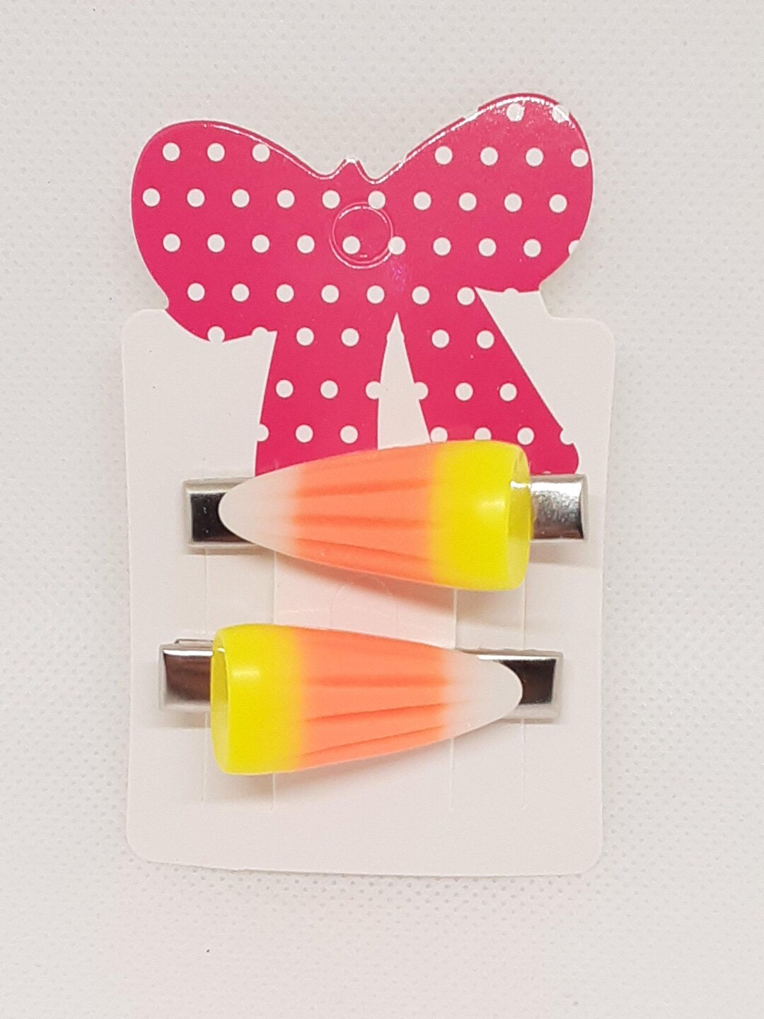 Candy Corn Hair Clips Fun Accessories Girl's Women Teenagers Fun People ...