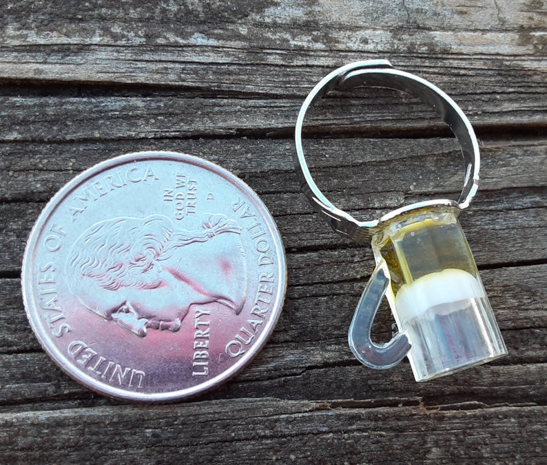 Beer Lovers Beer Mug Ring Statement Ring Fun Jewelry Whimsical | Etsy
