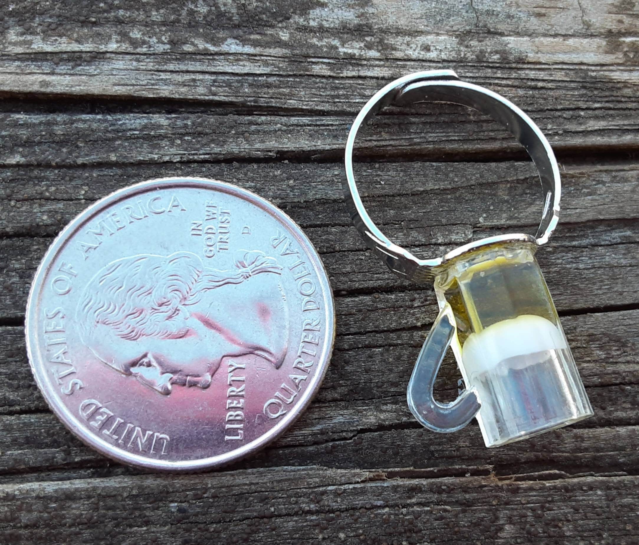 Beer Lovers Beer Mug Ring statement ring fun jewelry | Etsy