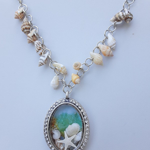 Shadow Box Pendant - Etsy