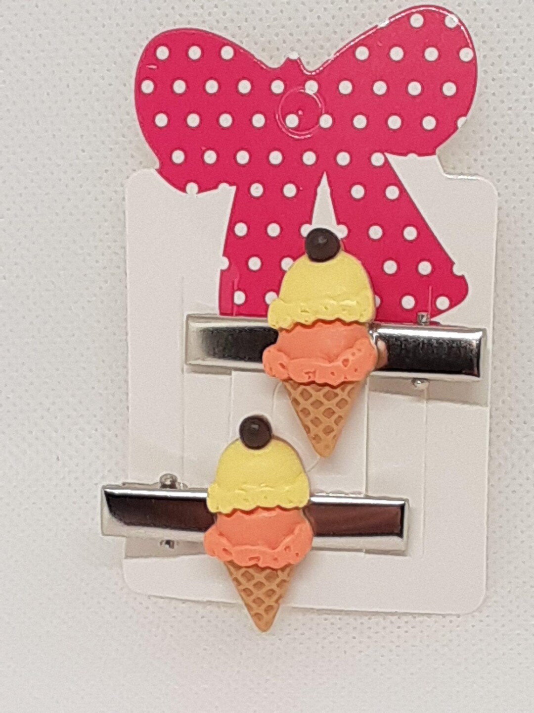 Ice Cream Hair Clips Fun Accessories Girl's Women Teenagers Fun People ...