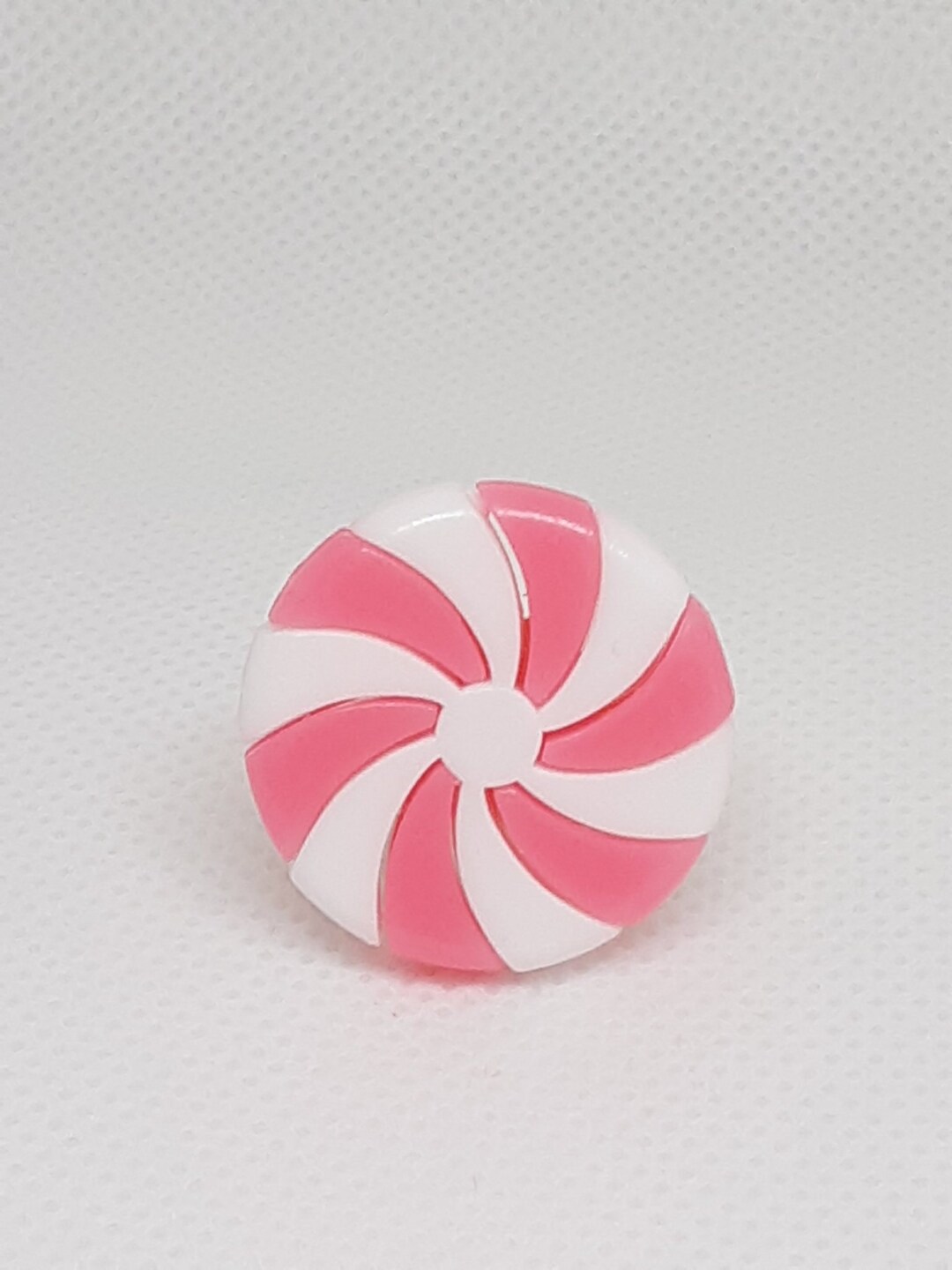 Pink Peppermint Candy Christmas Statement Ring Christmas Stocking ...