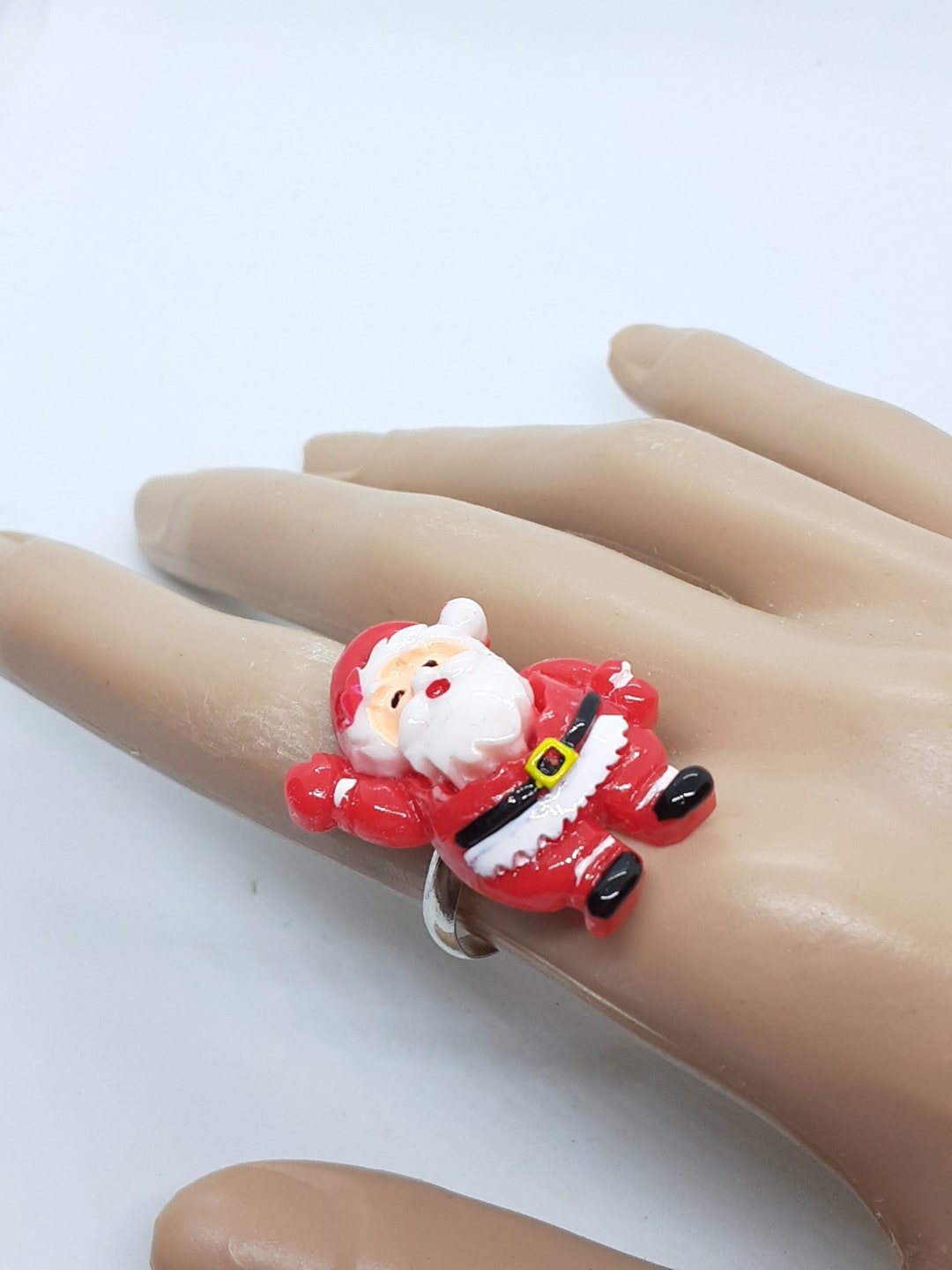 Santa Clause Ring Whimsical Fun Jewelry Christmas Jewelry Gifts for Her ...