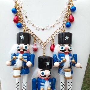 Nutcracker Statement Necklace Christmas Jewelry Fun Jewelry Christmas ...