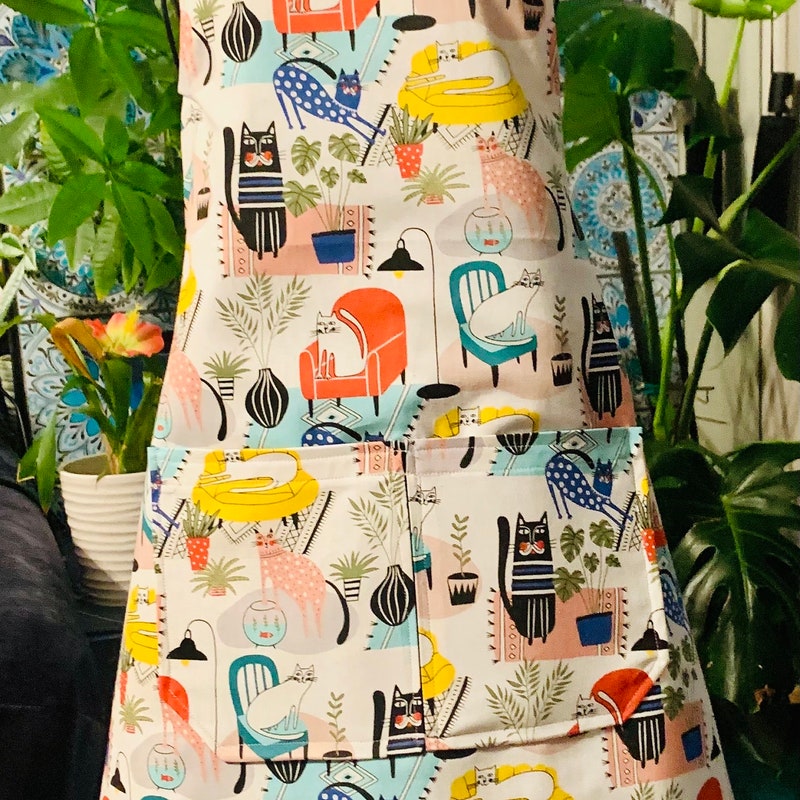 Retro 50s Apron - Etsy