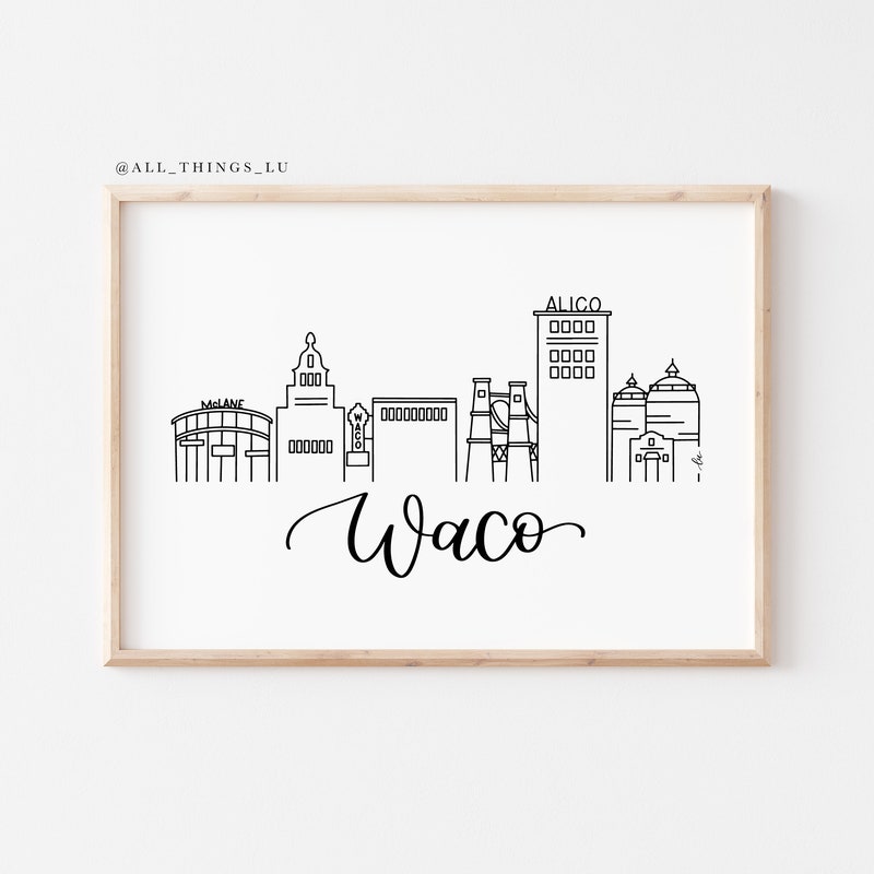 Waco Texas - Etsy