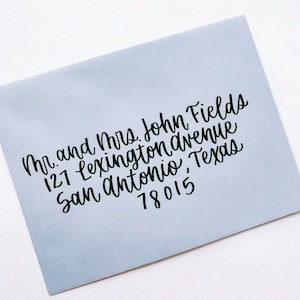 Hand-lettered Envelopes | Cursive Envelopes | Calligraphy Envelopes ...
