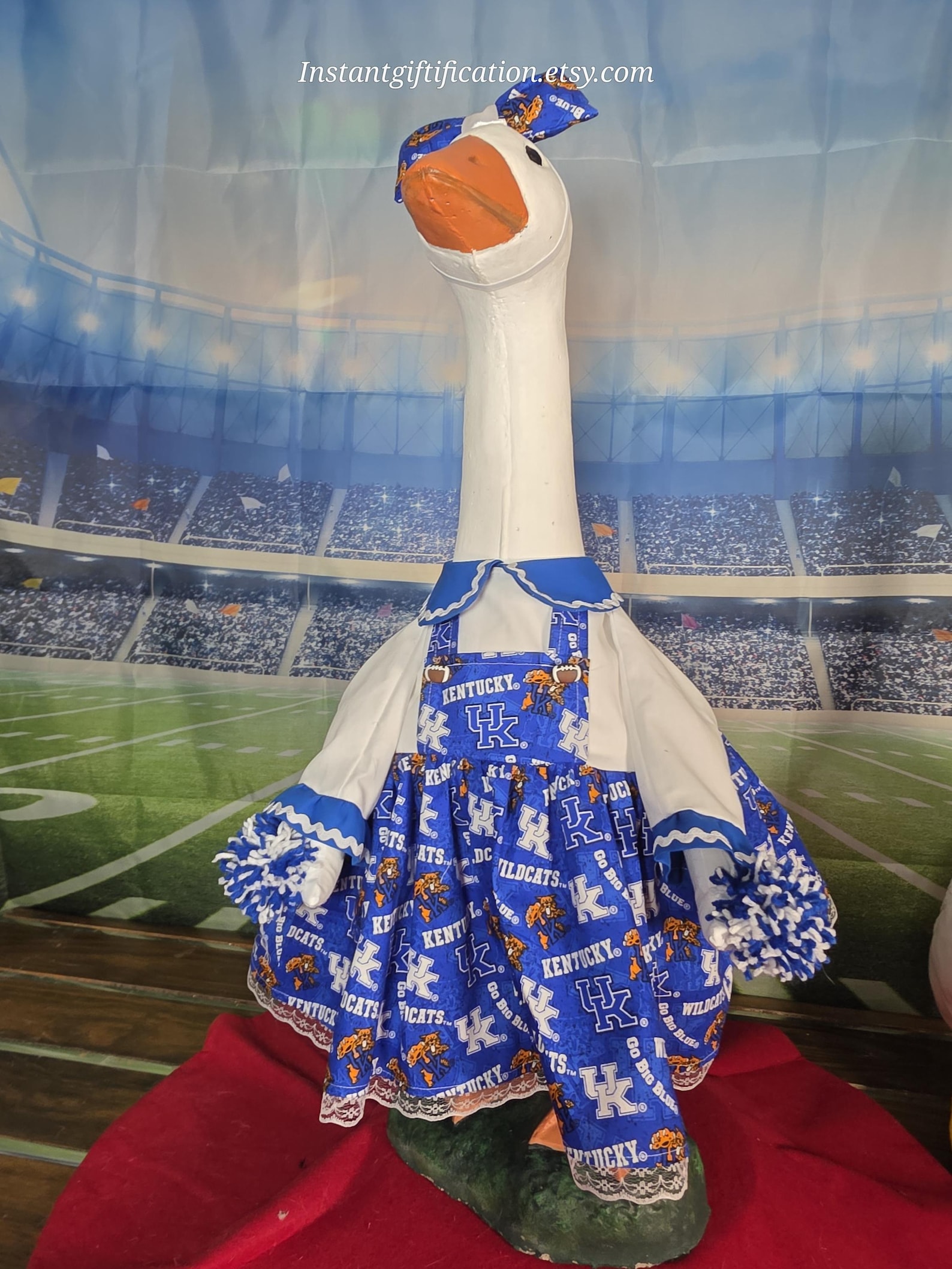 Goose- Leader Football/ KY / Wildcats /dress for Your Porch Goose With ...