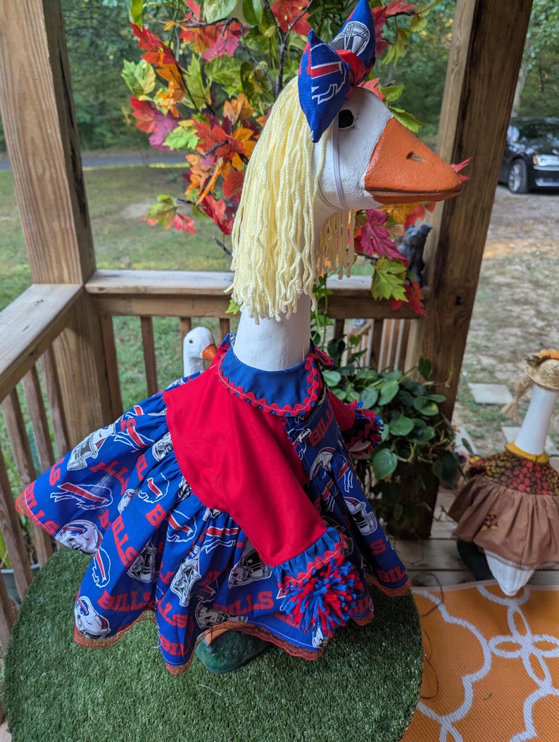 Goose- Leader Football/ Buffalo Bills /NY/ Porch Goose Dress With ...