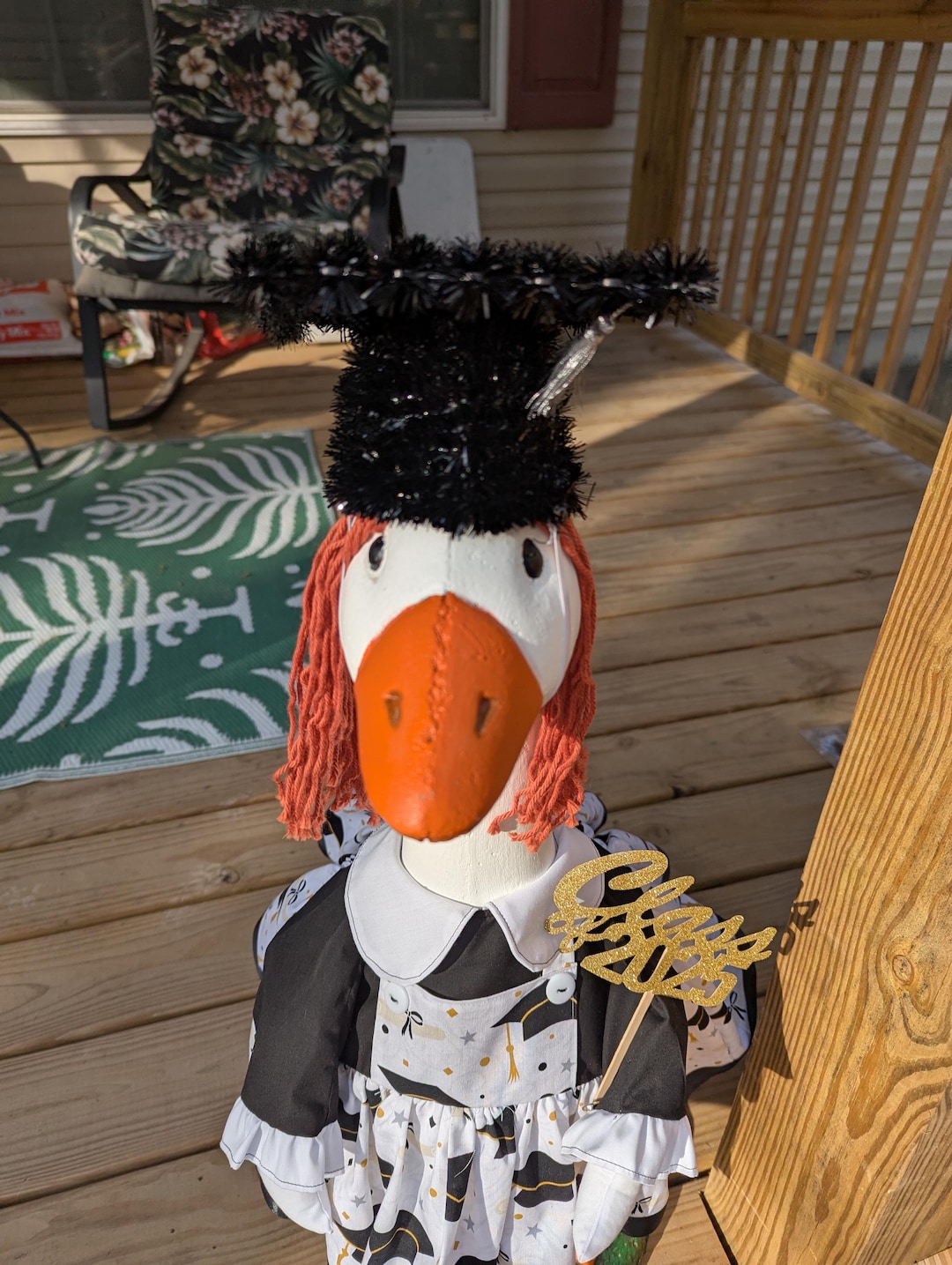 Graduation Outfit for Your Porch Goose - Etsy