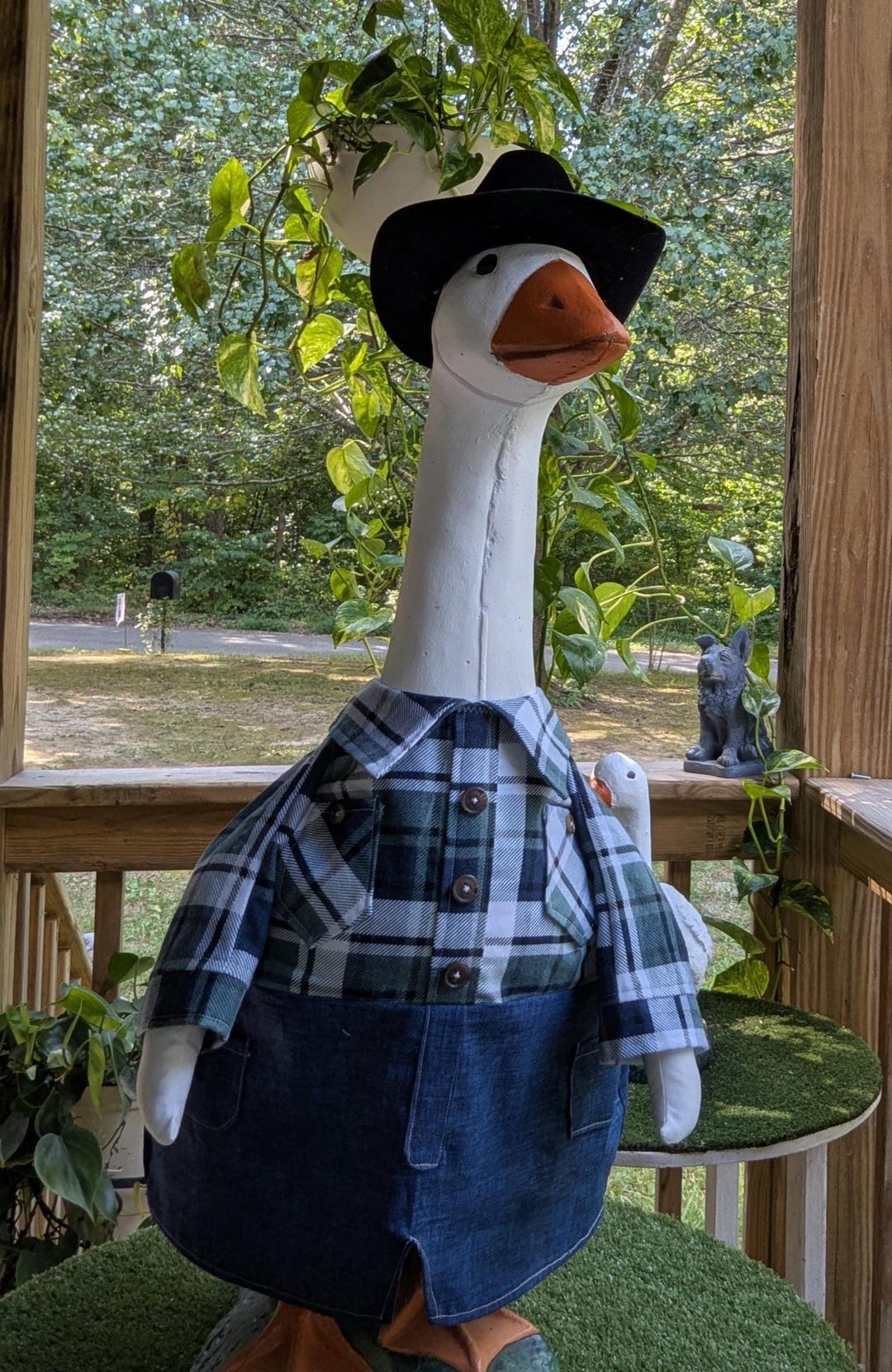 Gander Porch Goose Cowboy Outfit - Etsy