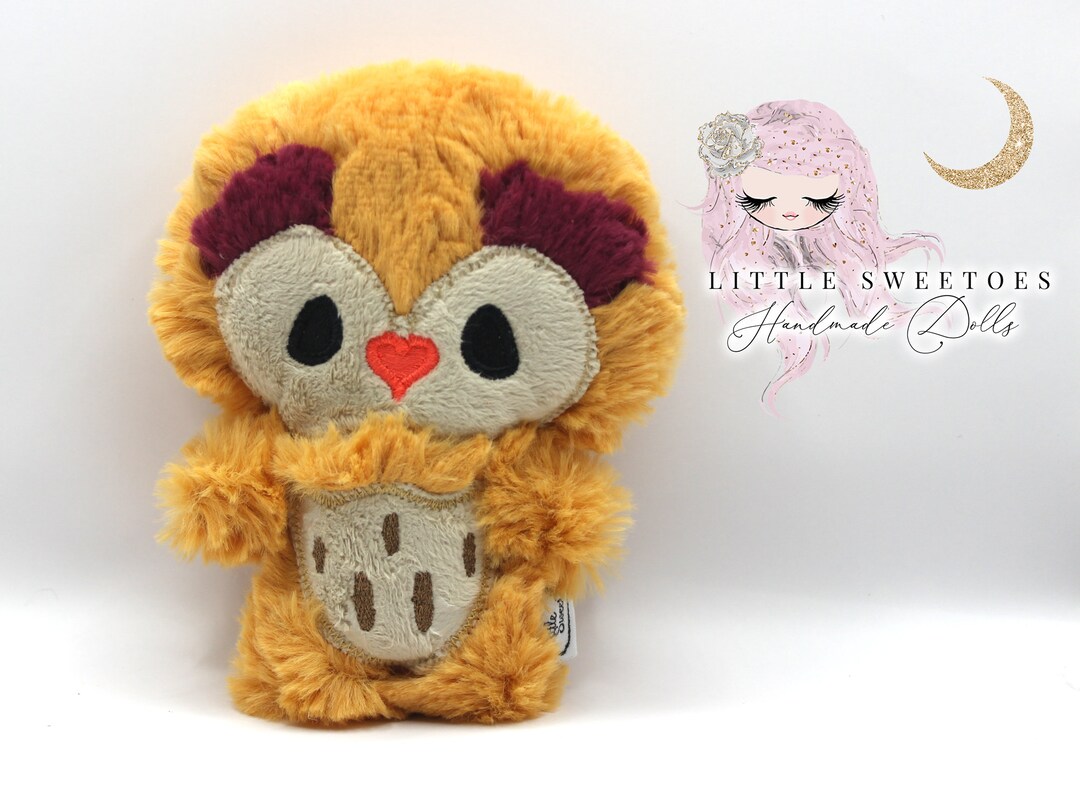 Owl Stuffie, Owl Stuffed Animal, Owl Soft Toy, Stuffed Toy Animal ...