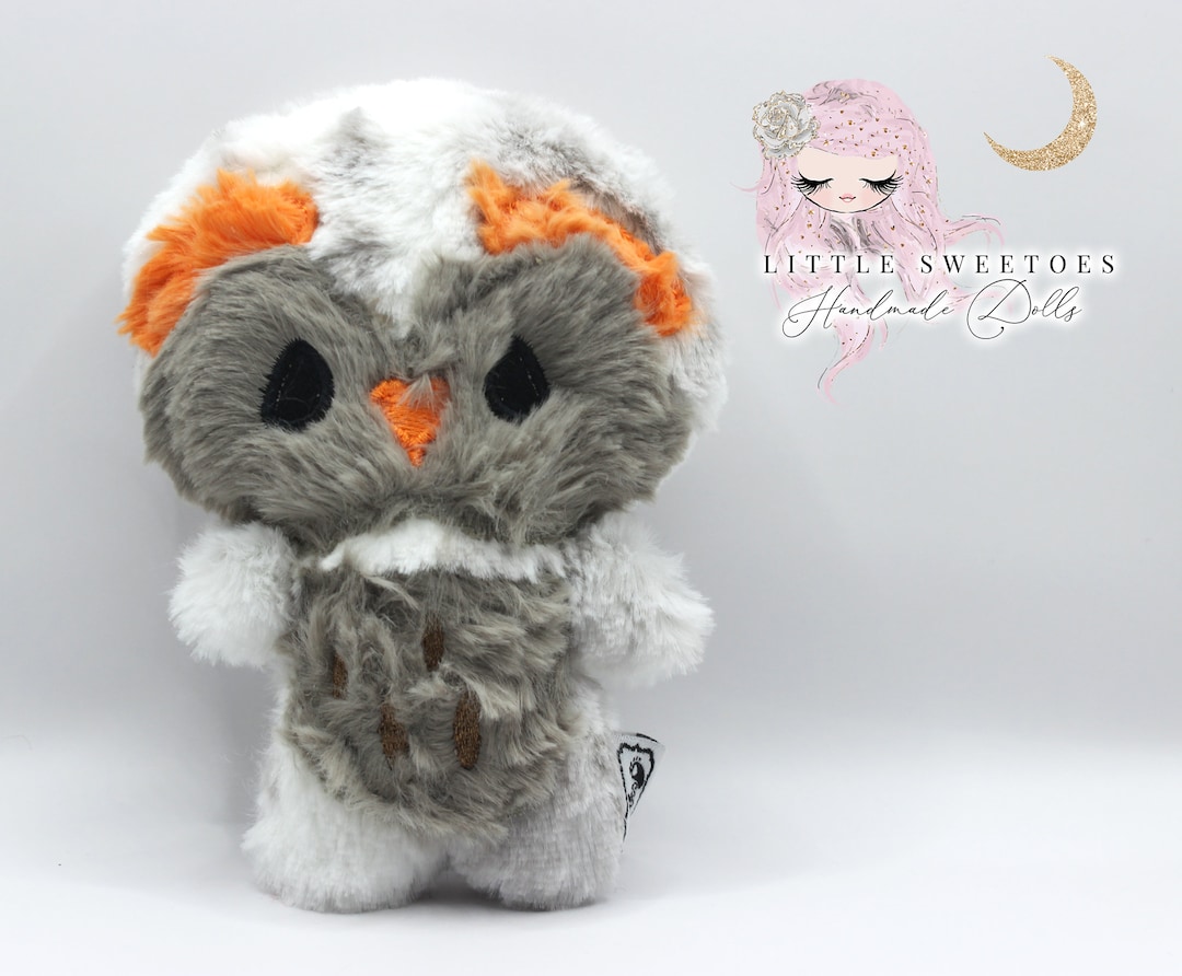 Owl Stuffie, Owl Stuffed Animal, Owl Soft Toy, Stuffed Toy Animal ...
