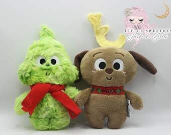 Grinch Plushie - Etsy