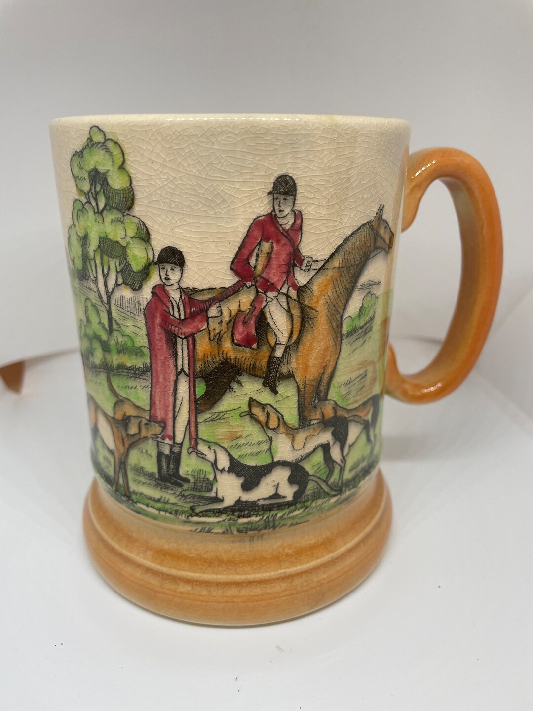 Vintage Arthur Wood Fox Hunting Mug Made in England - Etsy