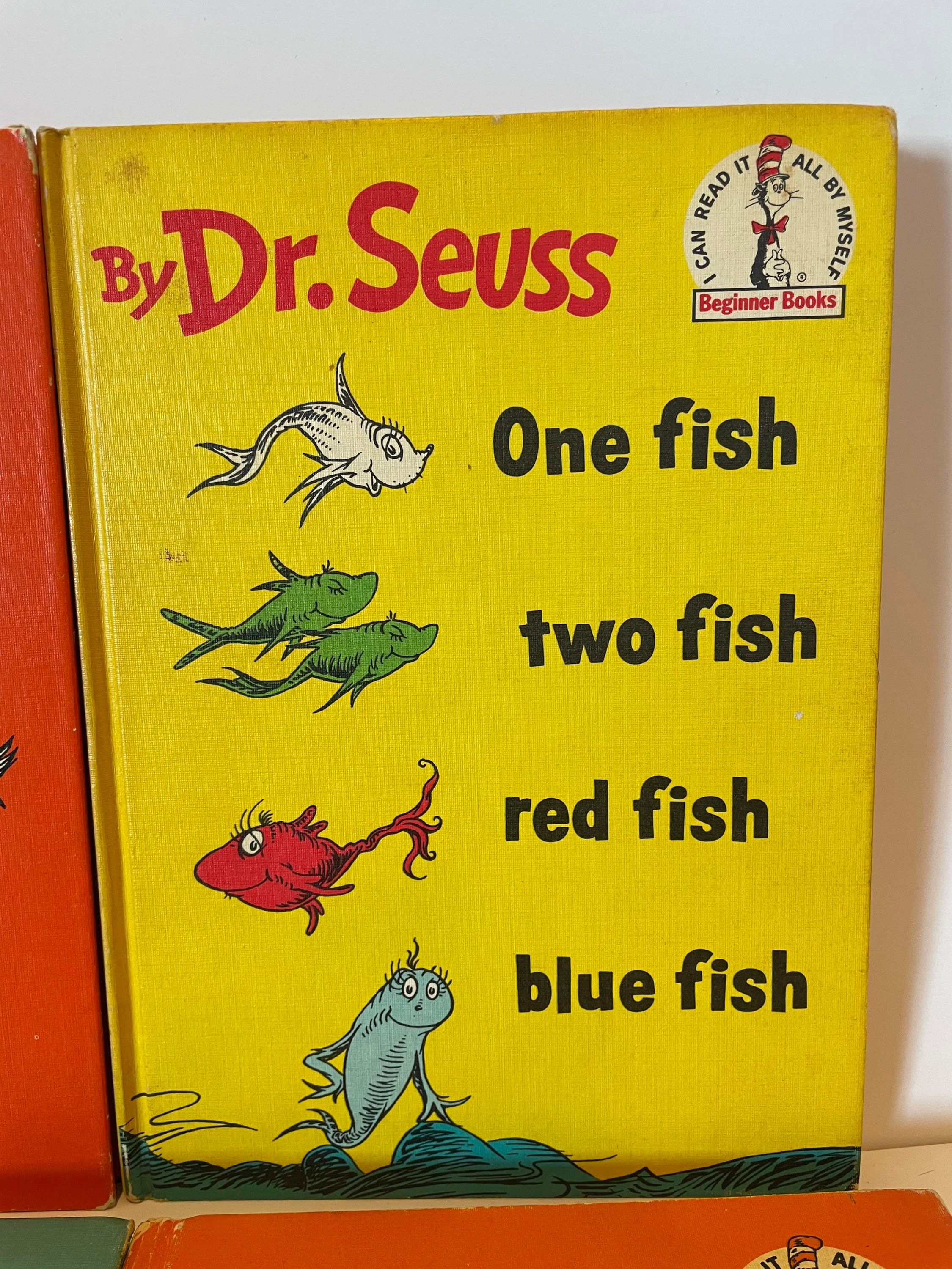 Lot of 6 Rare Vintage Dr. Seuss First Edition Book Club Books, Cat in ...