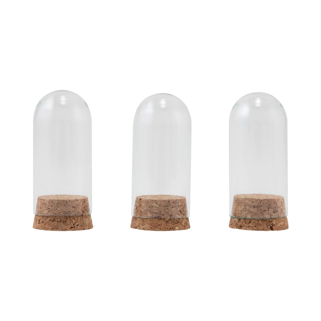 Tim Holtz Idea-ology Mini Display Domes, 3 Pieces, Vintage Inspired ...