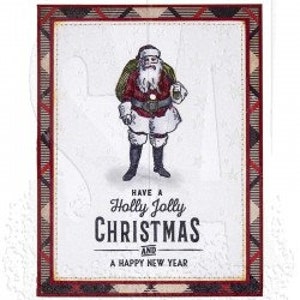 Stampers Anonymous Tim Holtz Collection Cling Rubber Stamps, Festive ...