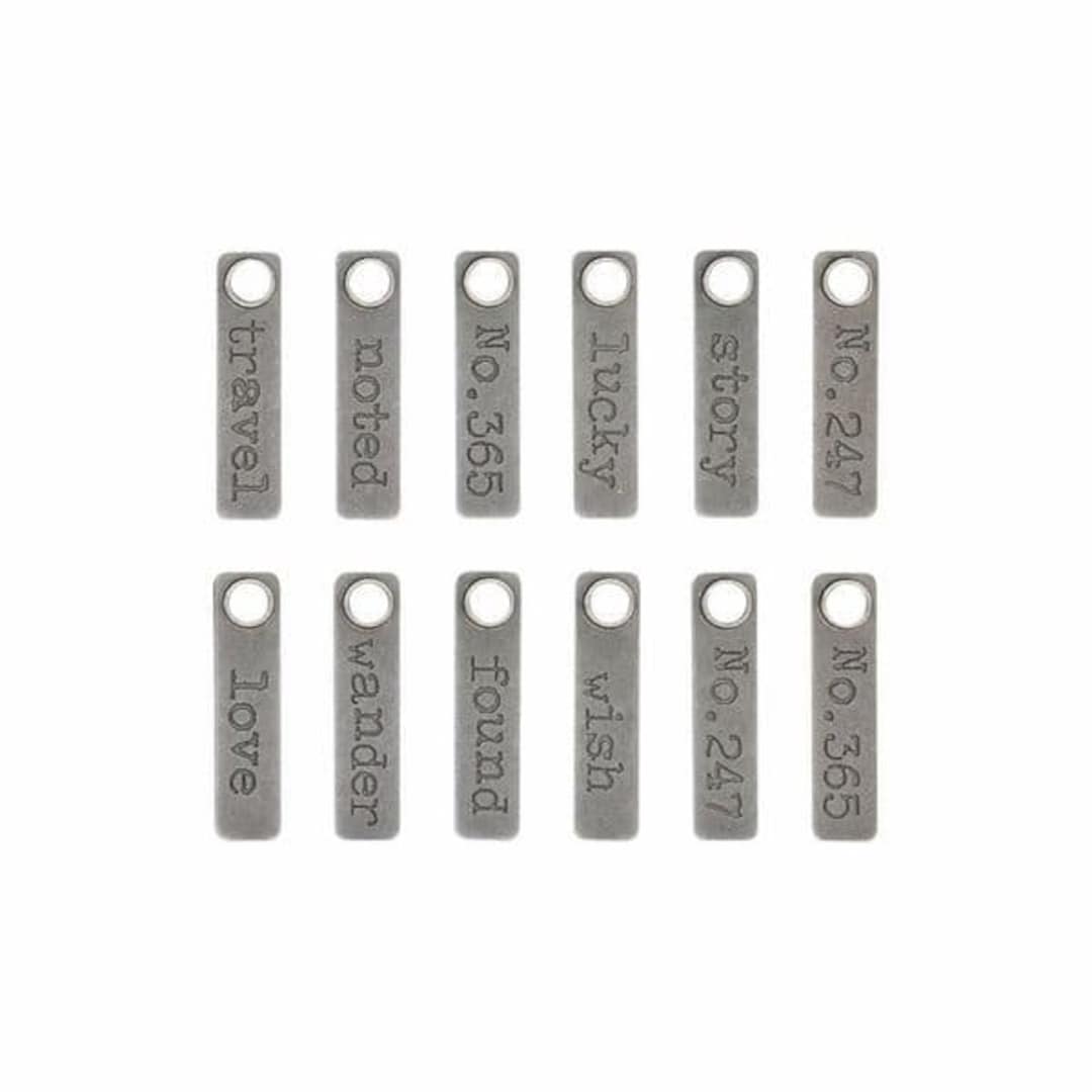 Tim Holtz Idea-ology Story Sticks, 12 Pieces, Mixed Media/assemblage ...