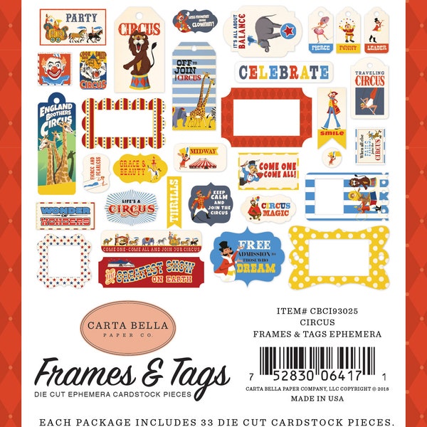 Circus Frames - Etsy