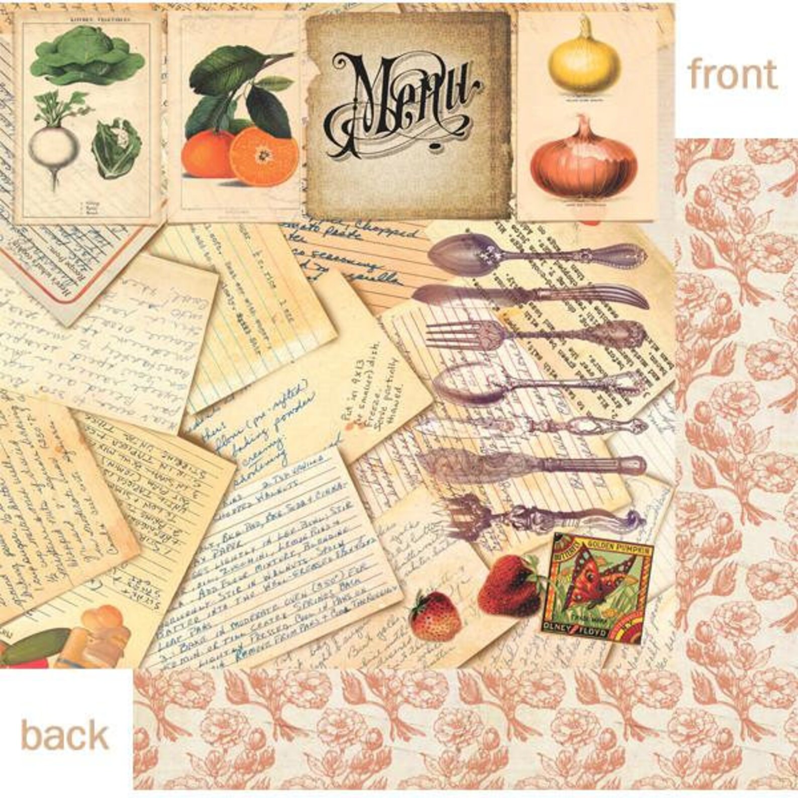 7 Gypsies Architextures 12 X 12 Double-sided - Etsy