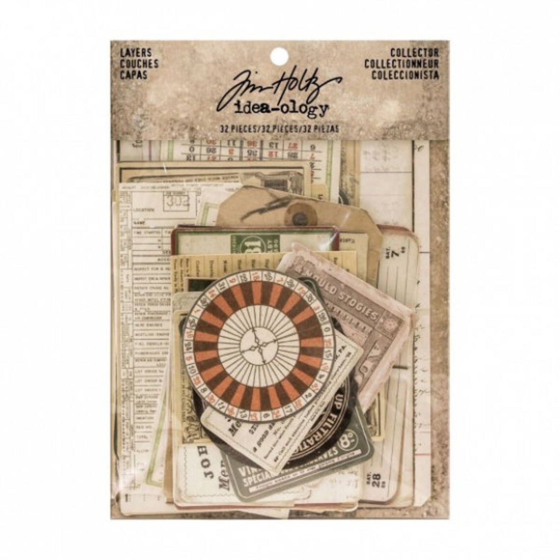 Tim Holtz Idea-ology Layers collector 32 Pieces - Etsy