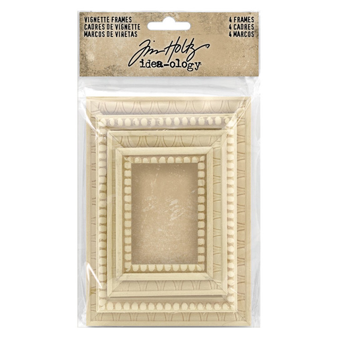 Tim Holtz Idea-ology Vignette Frames 4 Frames Tim Holtz - Etsy