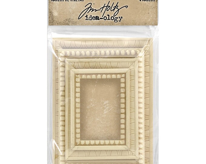 Tim Holtz Idea-ology Vignette Frames, 4 Frames, Tim Holtz Vignette ...