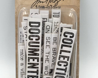 Tim Holtz Idea-ology Baseboards, "junk Drawer", Vintage Inspired ...