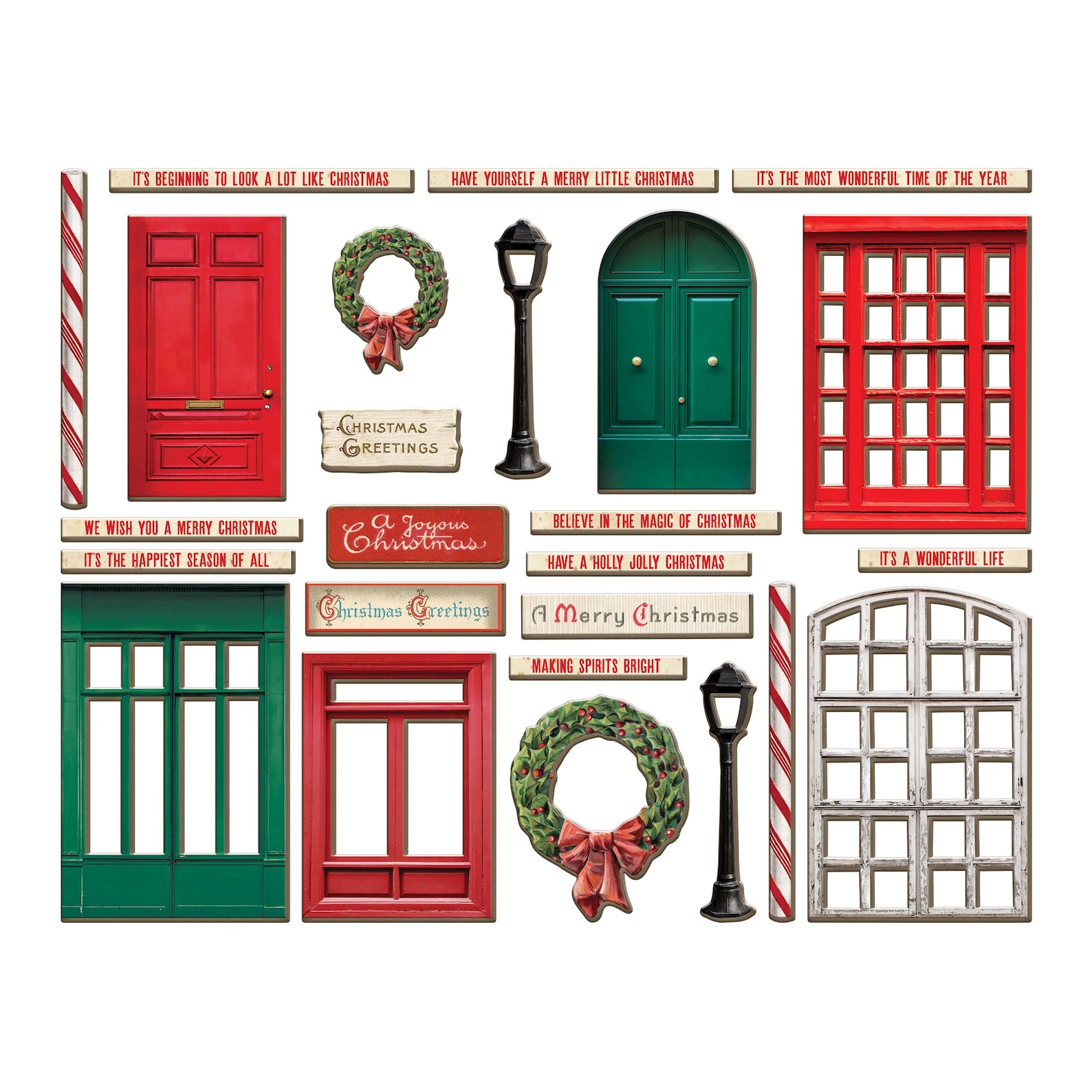 Tim Holtz Idea-ology Baseboards, Christmas 2025, Bookboard Doors ...