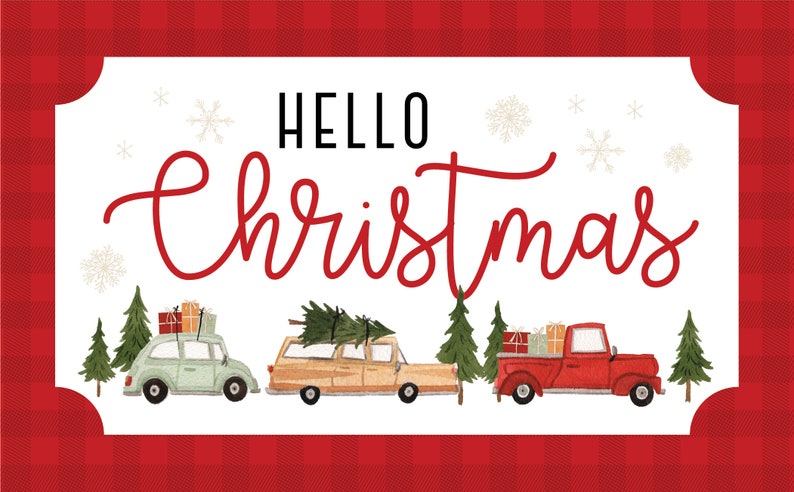Carta Bella HELLO Christmas Collection, Adhesive Chipboard Accents ...