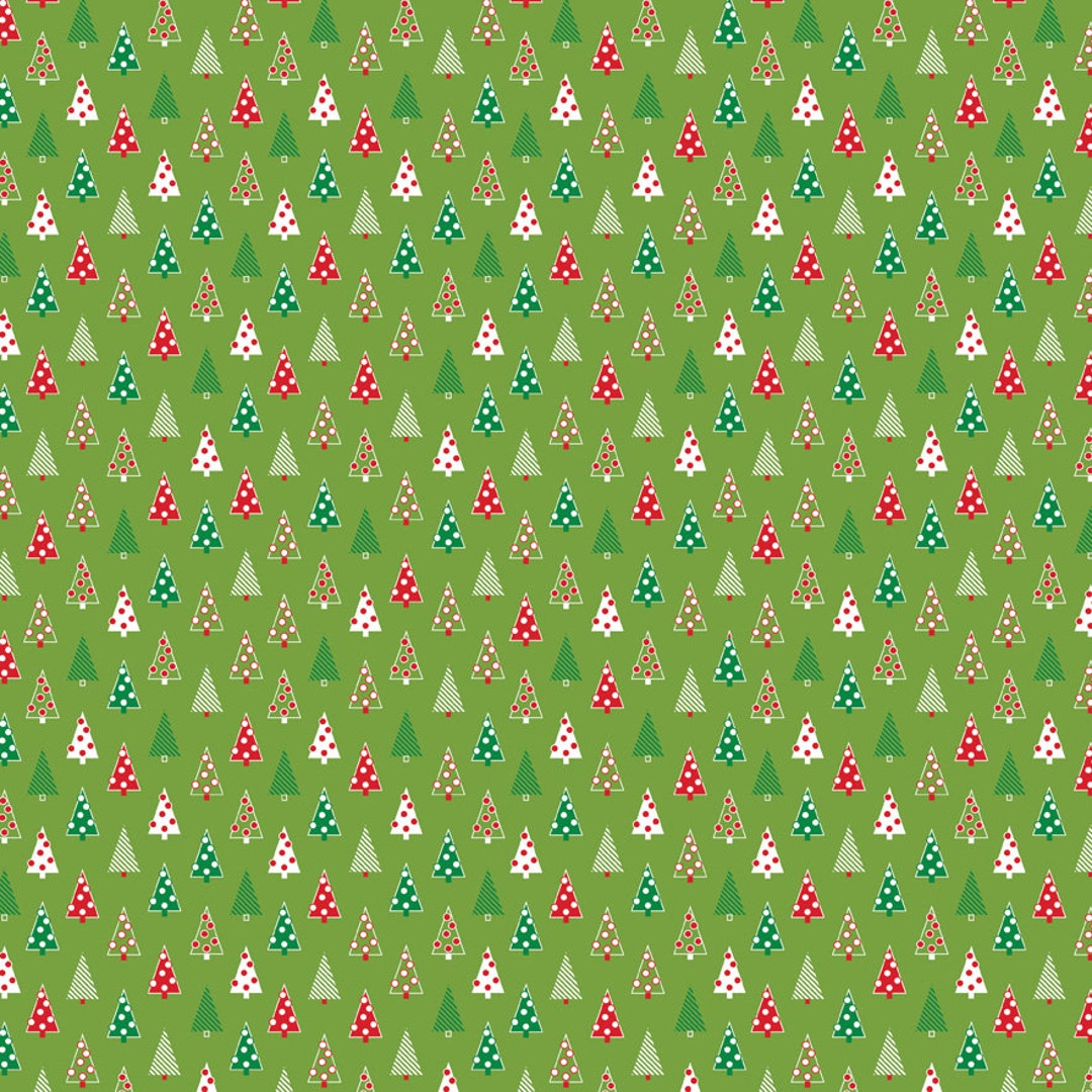 4 Sheets! Authentique Paper, Happy Christmas Collection, 12"x12" Double ...