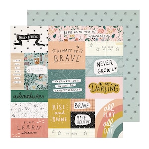 8 Assorted Sheets! Magical Forest 12X12 Double-sided Patterned Paper ...