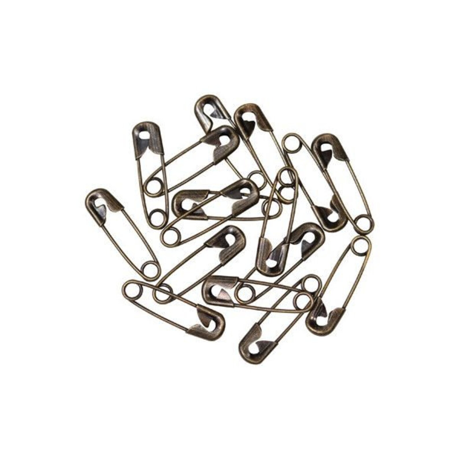 Tim Holtz Idea-ology Mini Pins, Antique Finish Mini Safety Pins, Tim ...