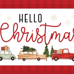 Carta Bella HELLO Christmas Collection 12X12 Sticker Sheet, Christmas ...