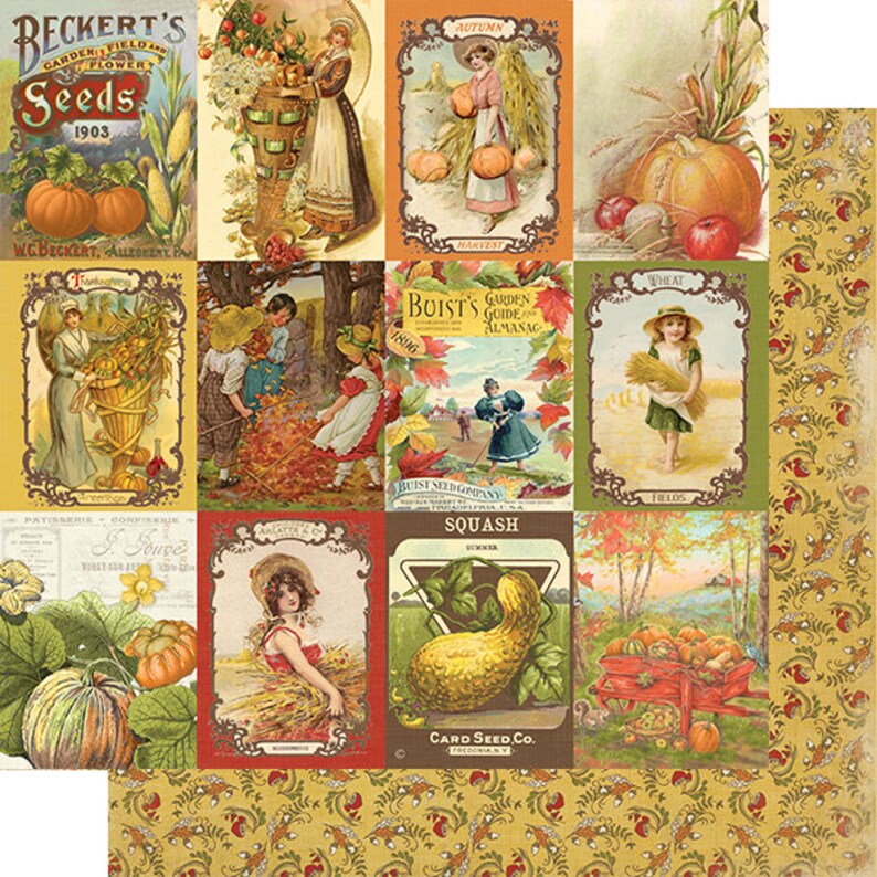 AUTHENTIQUE Gracious Collection, 12" X 12" Collection Kit, Double-sided ...