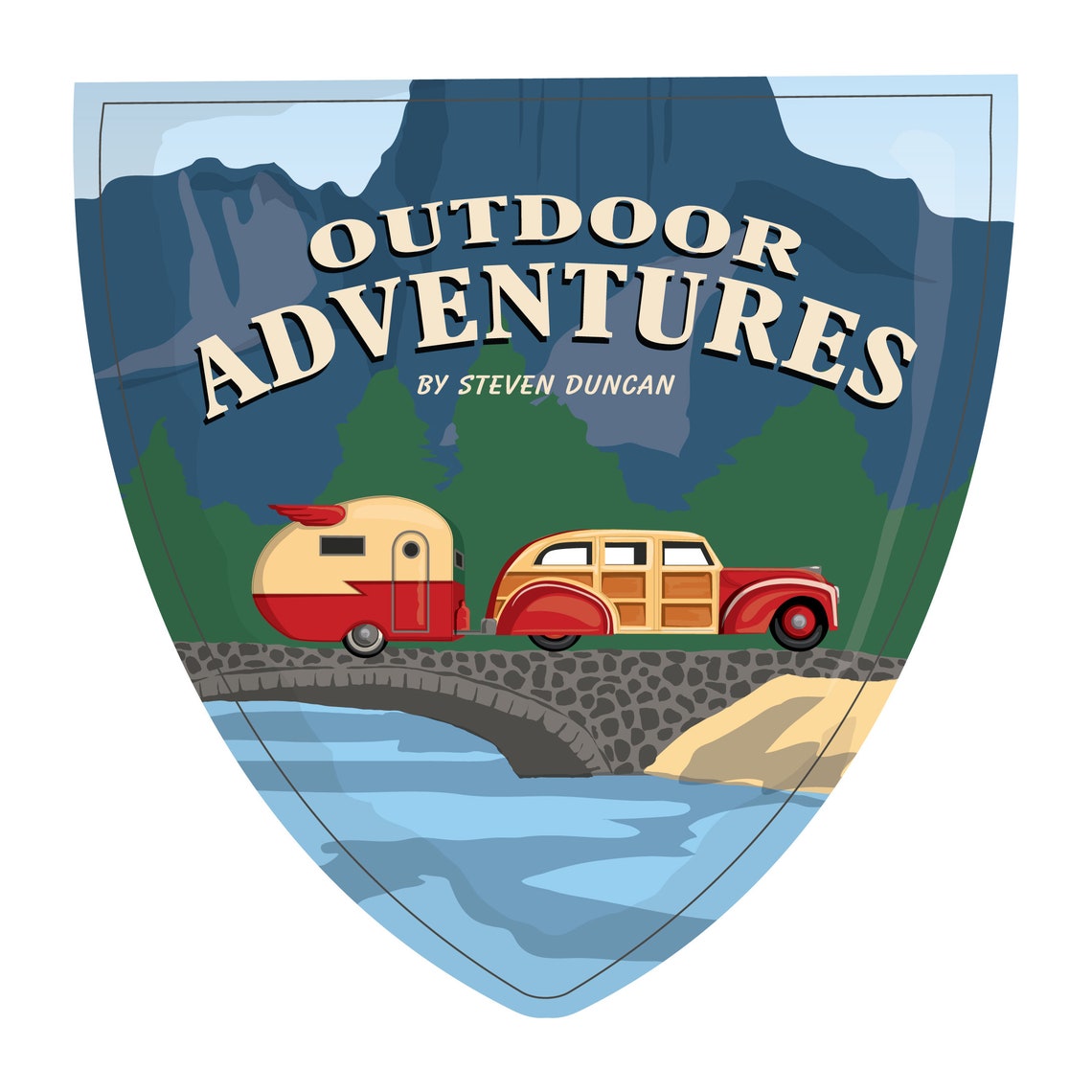 Carta Bella OUTDOOR ADVENTURES Collection Chipboard Accents | Etsy