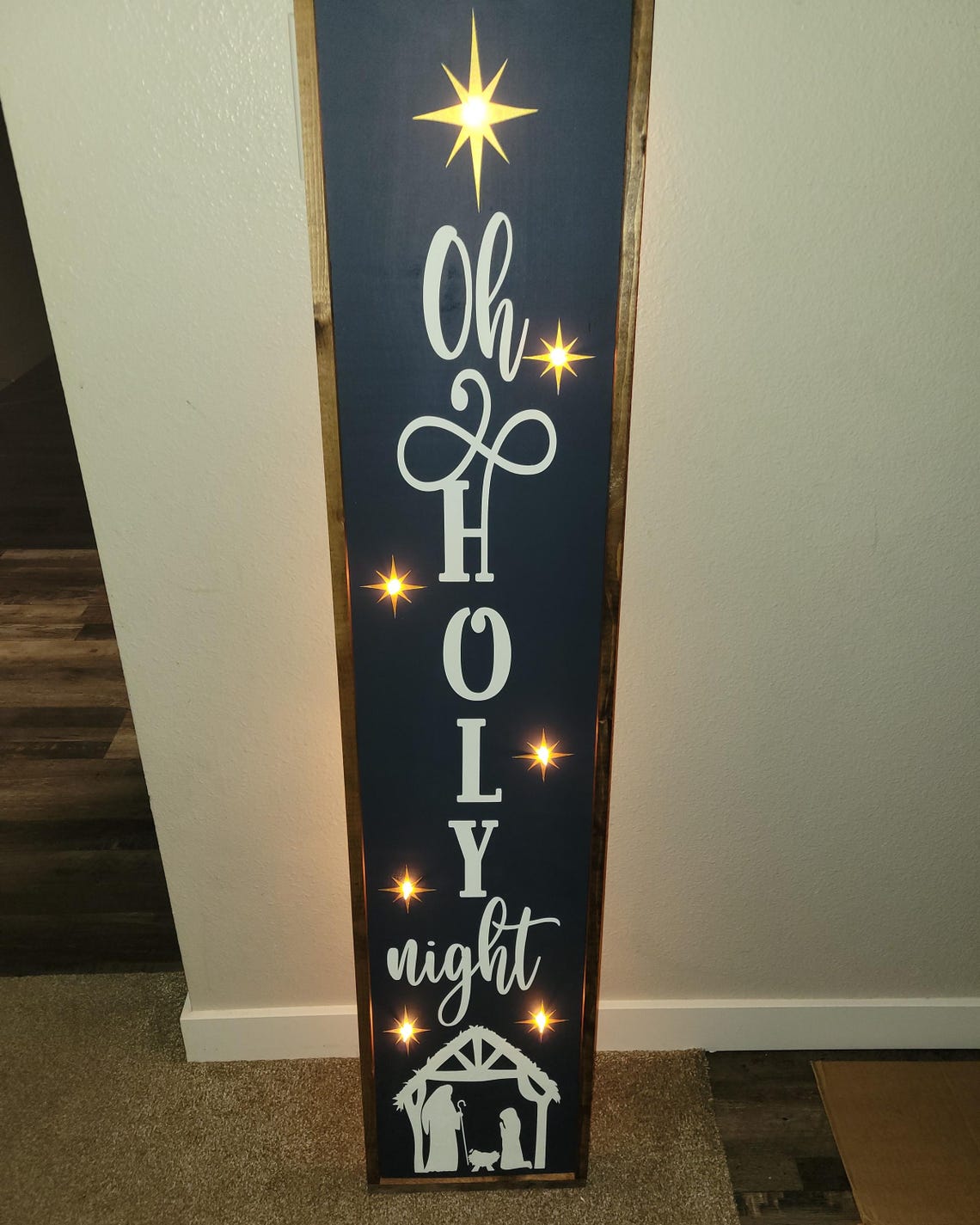 Lighted Porch Sign - Etsy