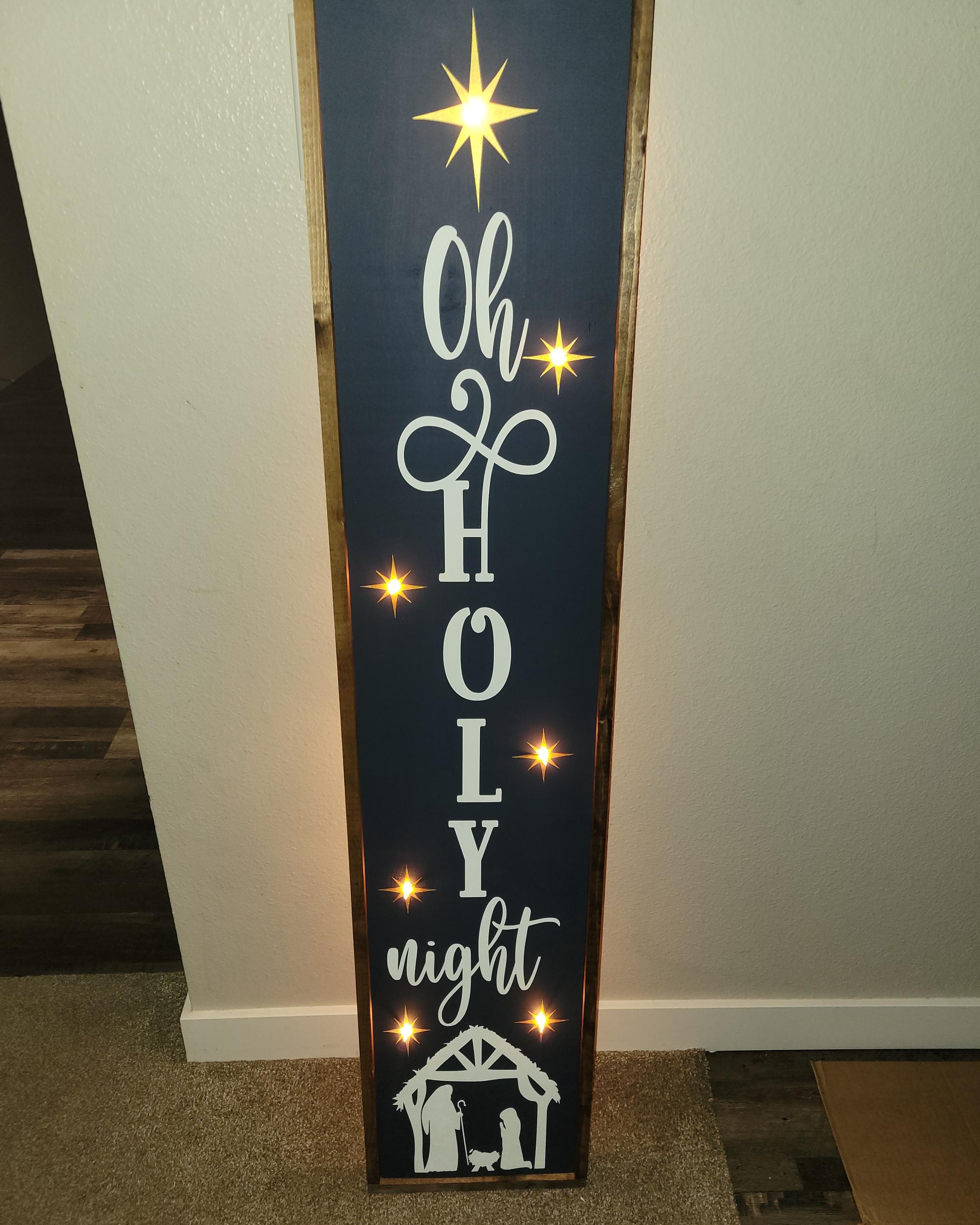 Lighted Porch Sign - Etsy