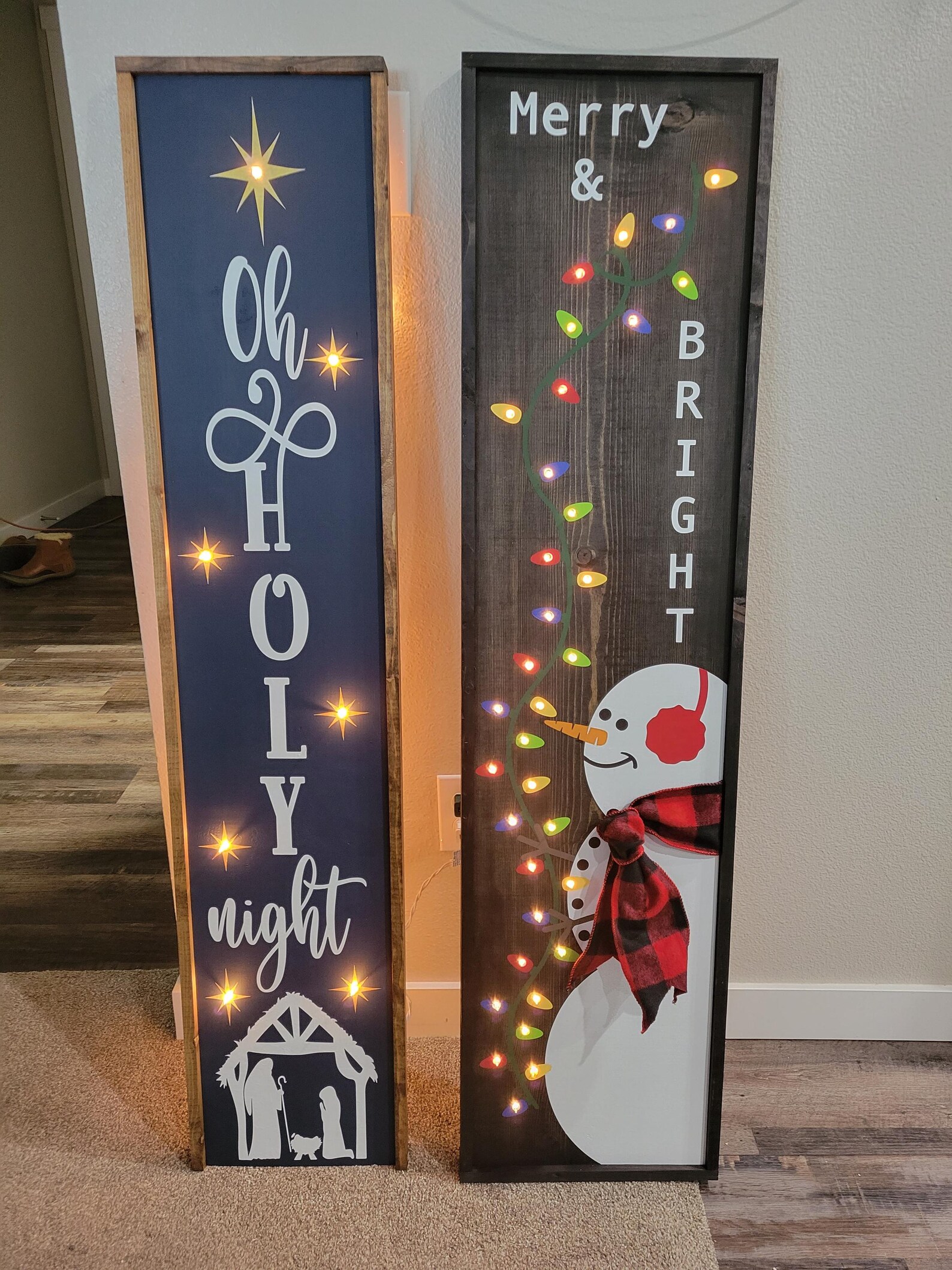 Lighted Porch Sign - Etsy