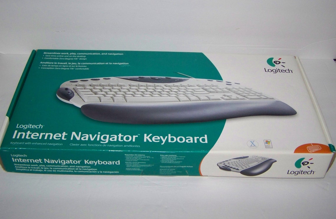 Logitech Internet Navigator Computer Keyboard Model Y-BF37 USB | Etsy