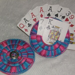 Playing Card Holders, Card Holders, Round Playing Card Holders - Etsy