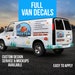 Van Custom Decals. Premium Laminated Vinyl. Easy to Install! Custom ...