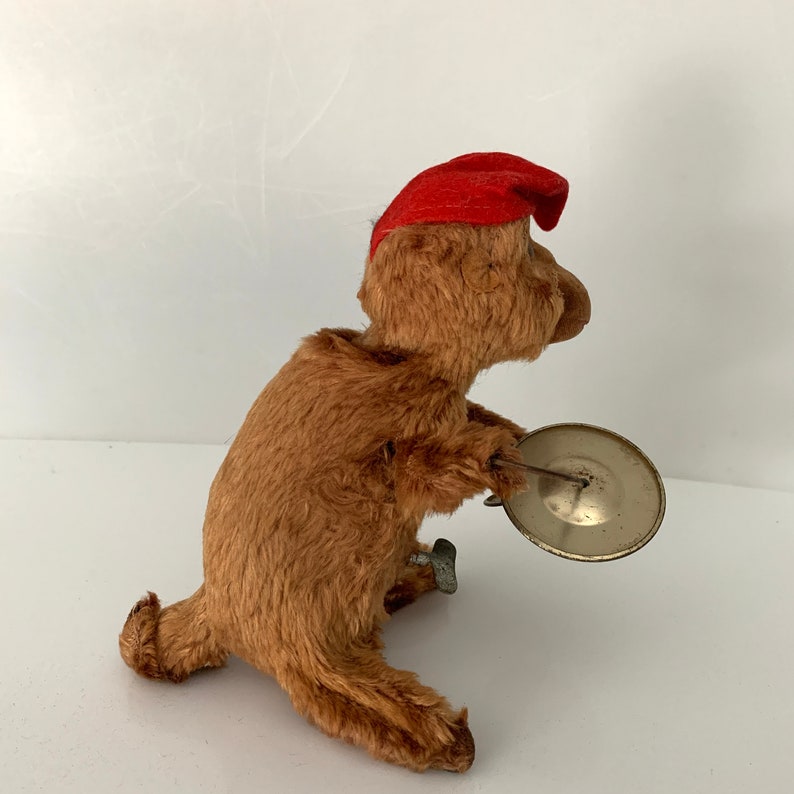 Vintage Wind up Monkey With Cymbals - Etsy